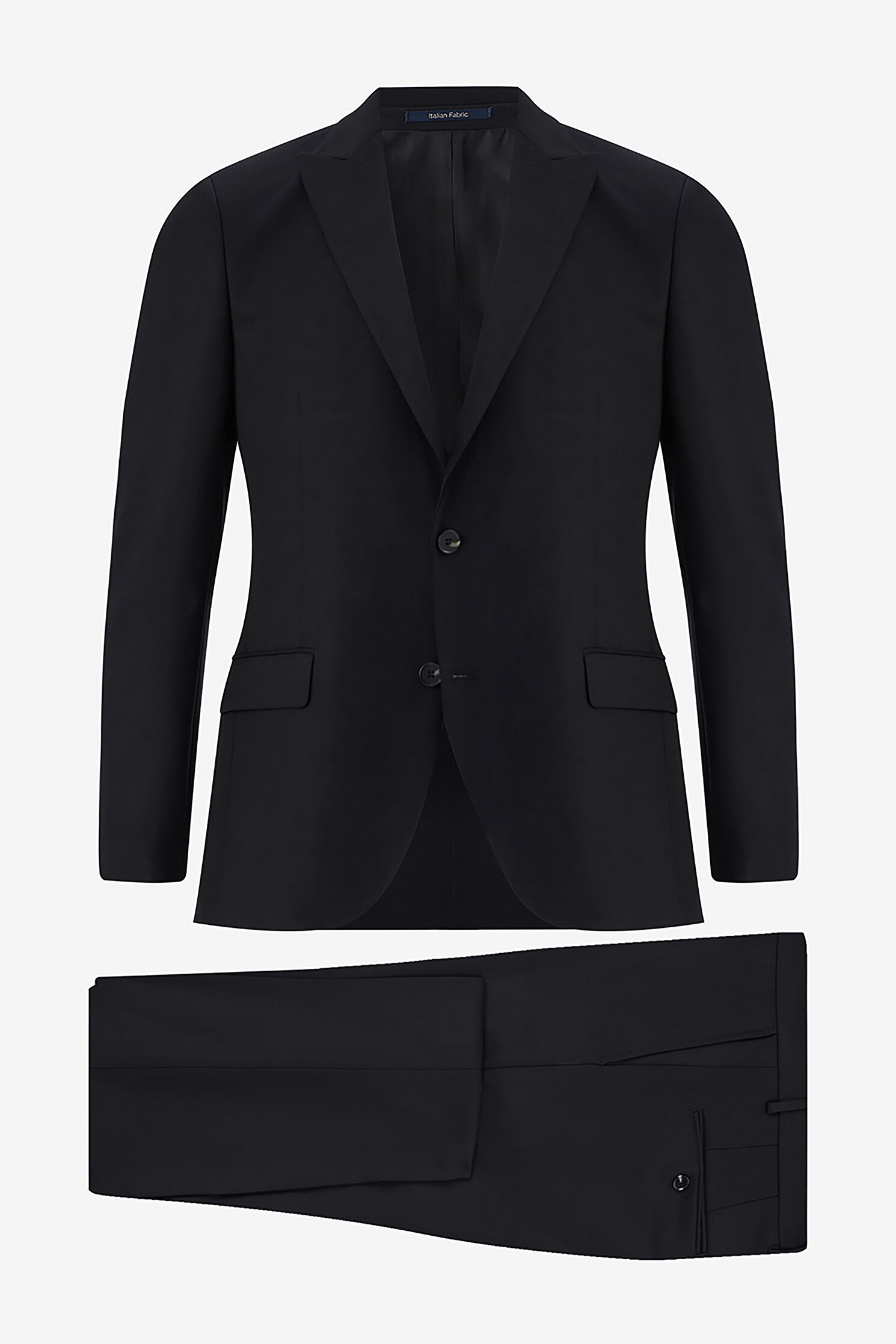 Outlet Erkek Sıyah Dokuma Siyah 6 Drop Torıno Takım Elbise